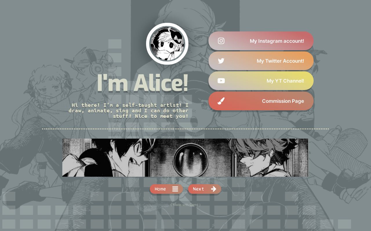 Alice's Carrd!